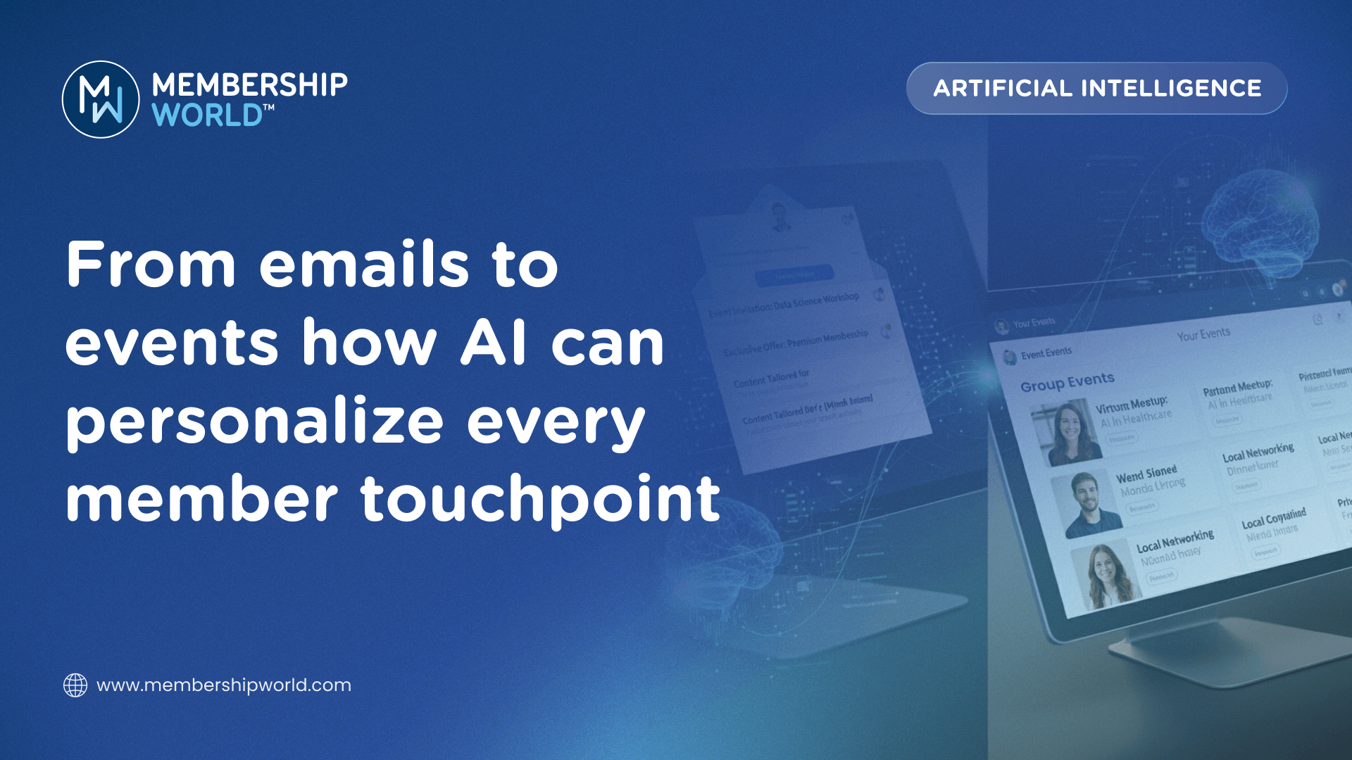 From emails to events how AI can personalize every member touchpoint - Membership World